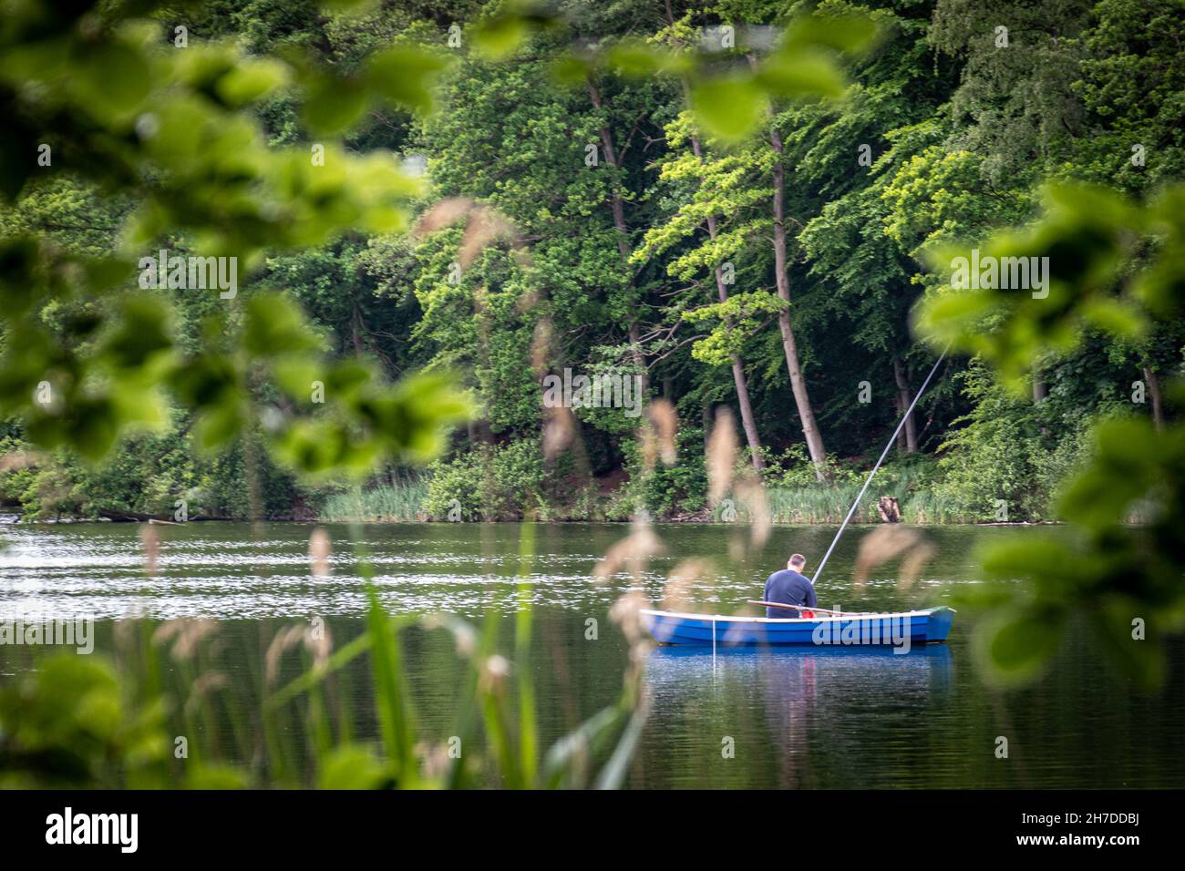 Fishing from rowing boat hi-res stock photography and images - Alamy