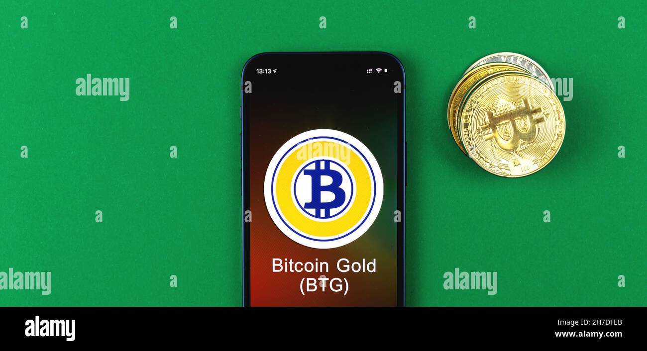 Bitcoin Gold symbol. Trade with cryptocurrency, digital and virtual ...