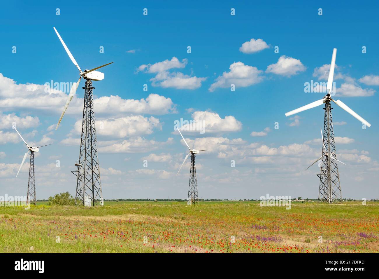 Wind power plants against hi-res stock photography and images - Alamy