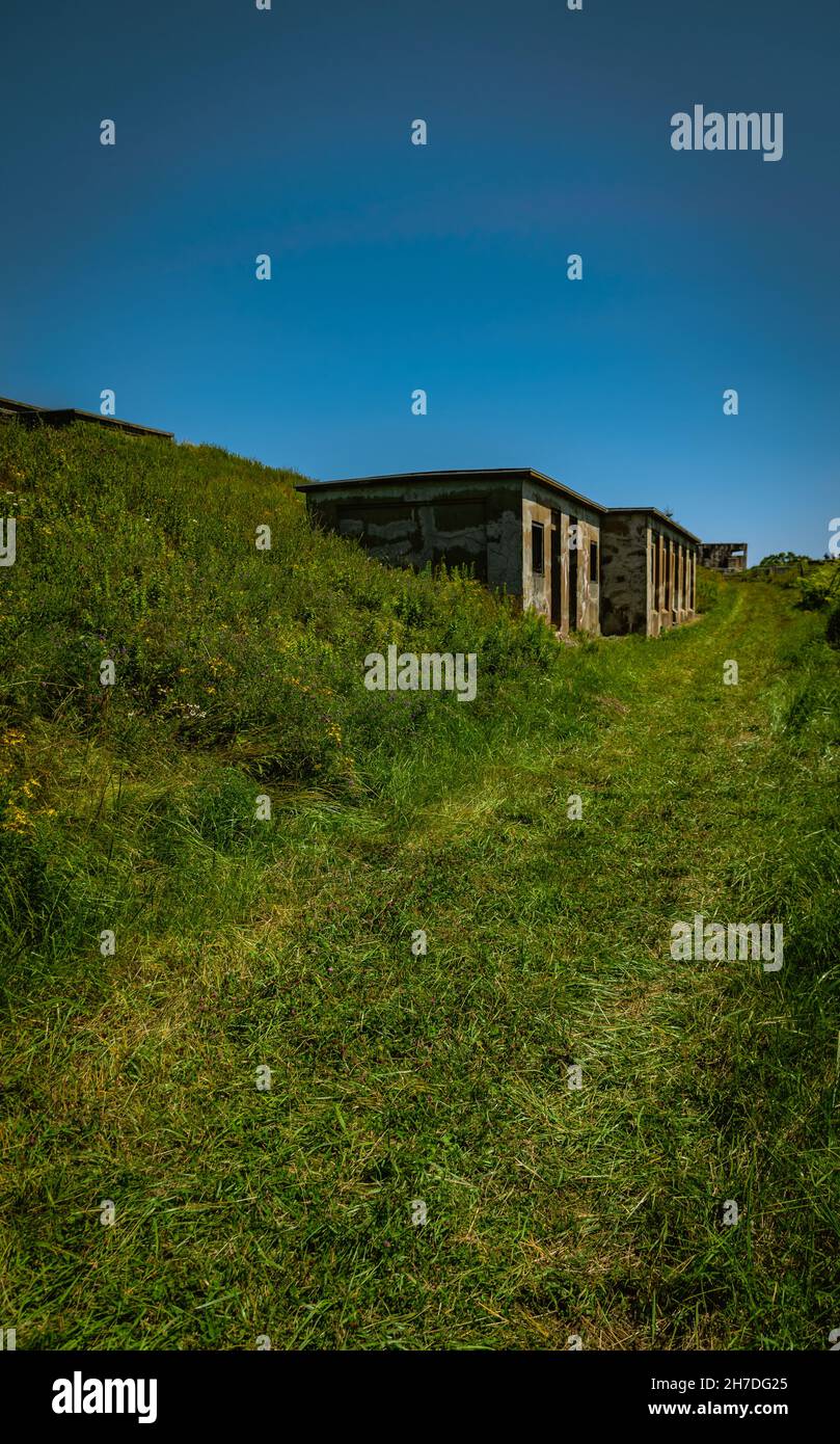 Battery Command Post Stock Photo - Alamy
