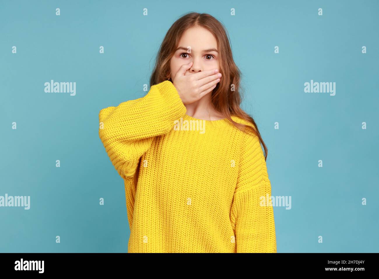 Embarrassed child hi-res stock photography and images - Alamy