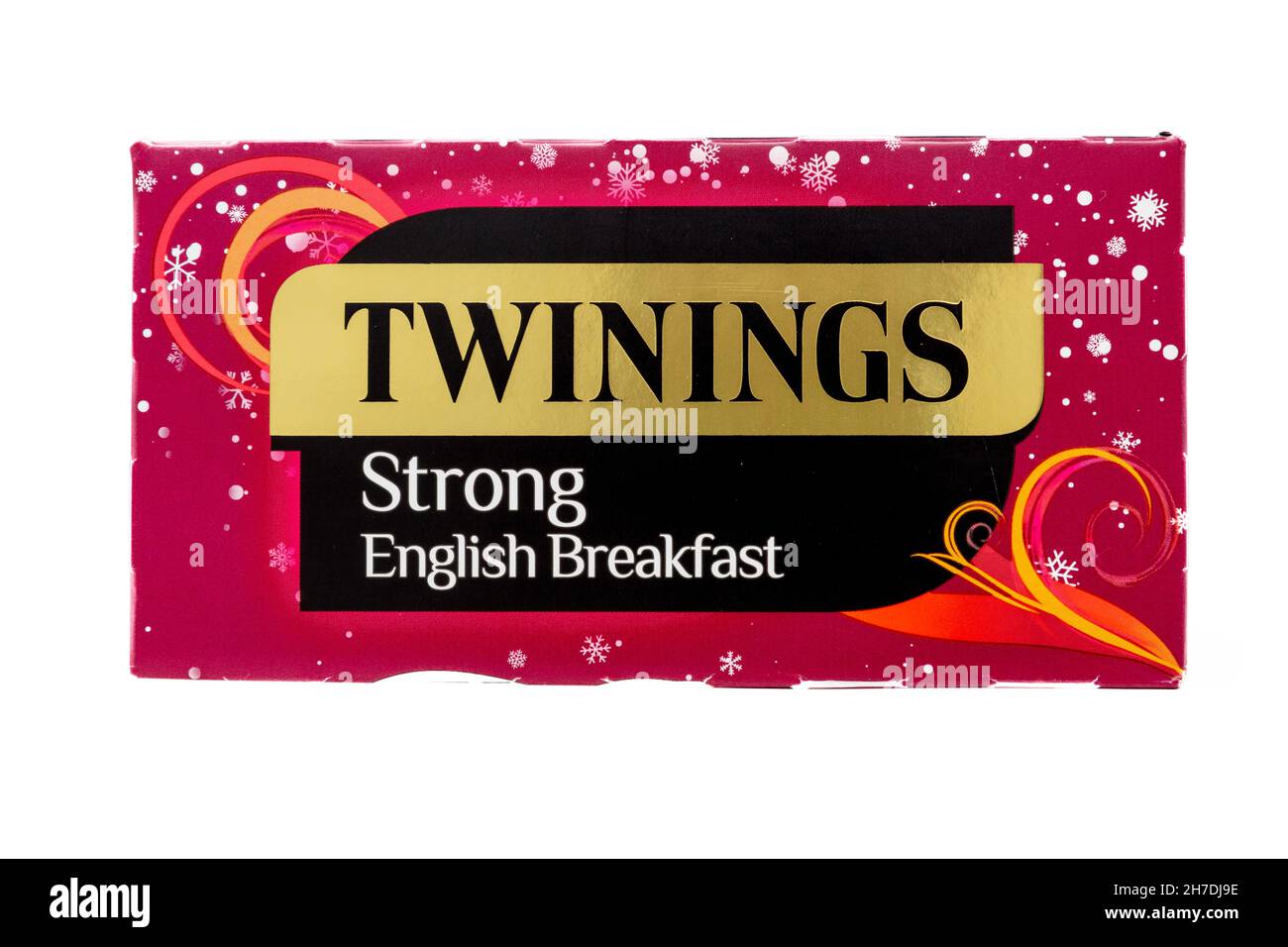 Twinings Strong English Breakfast 80 Tea Bags Stock Photo - Alamy