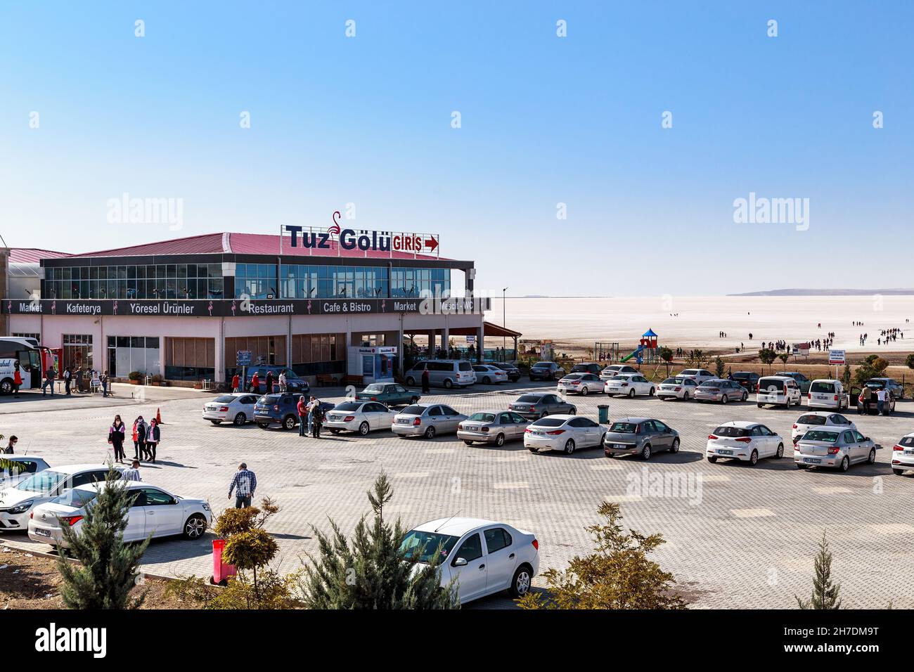 CENTRAL ANATOLIA, TURKEY - OCTOBER 3, 2020: It is a tourist center on ...