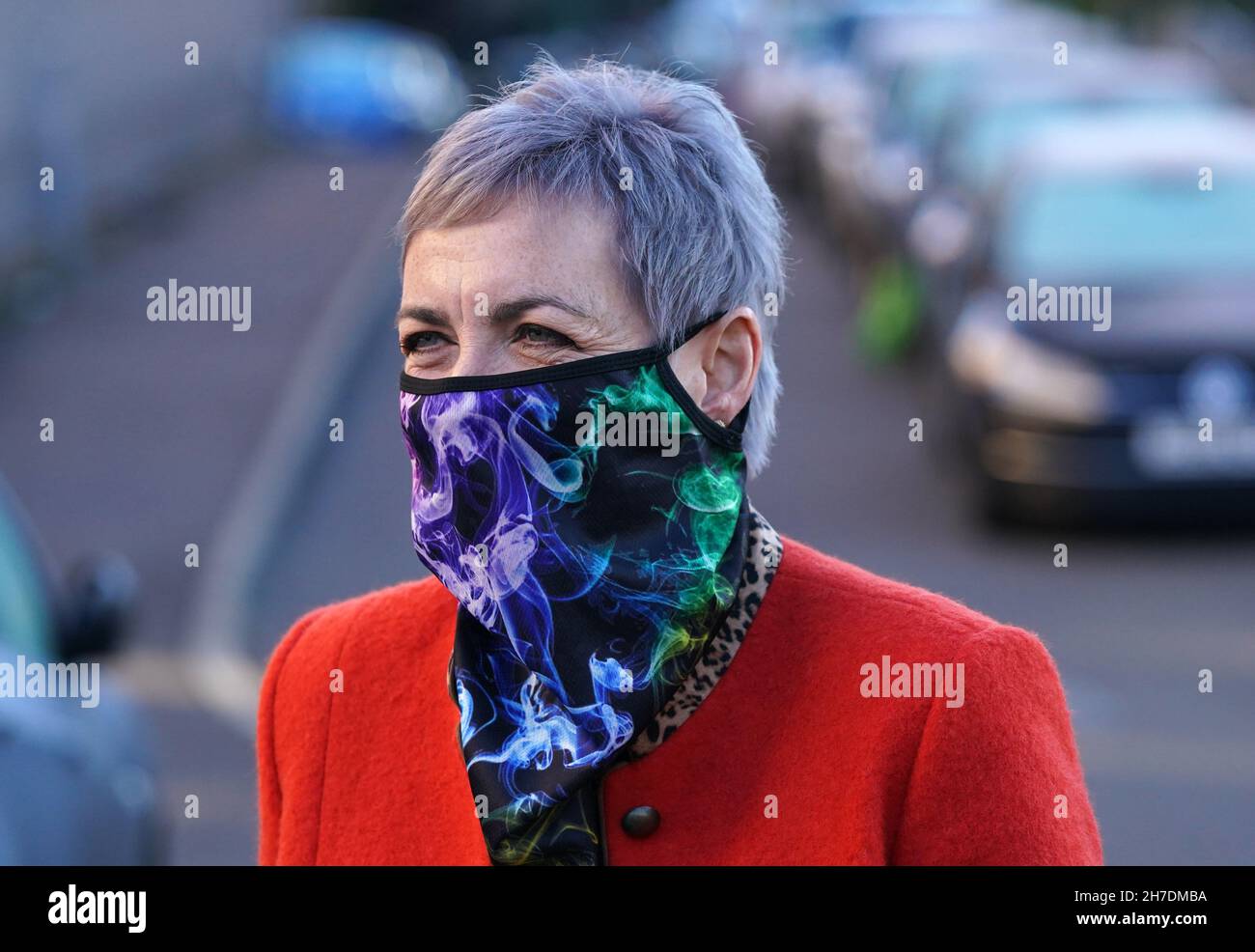 Angela Constance minister for drug policy during a visit to the ...