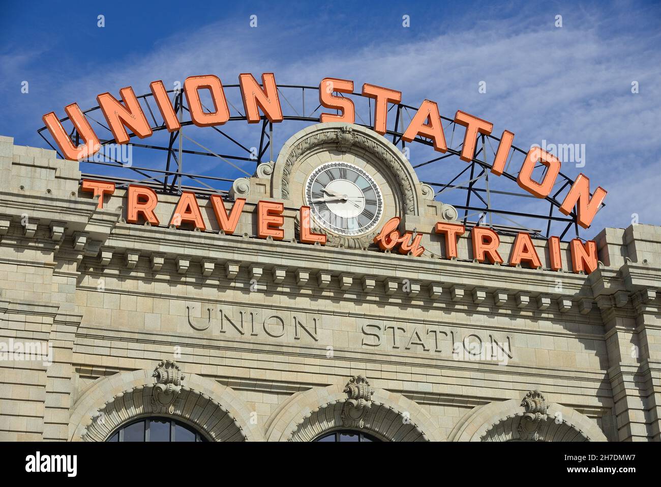 The historic Union Station, Denver CO Stock Photo - Alamy