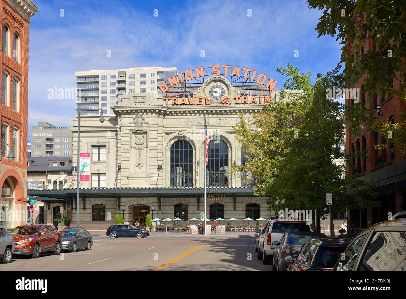 The historic Union Station, Denver CO Stock Photo - Alamy