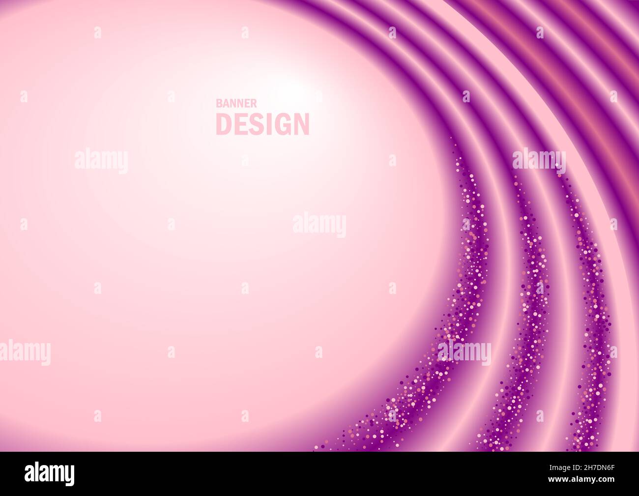 Poster cover with modern purple color. Purple abstract wave pattern ...