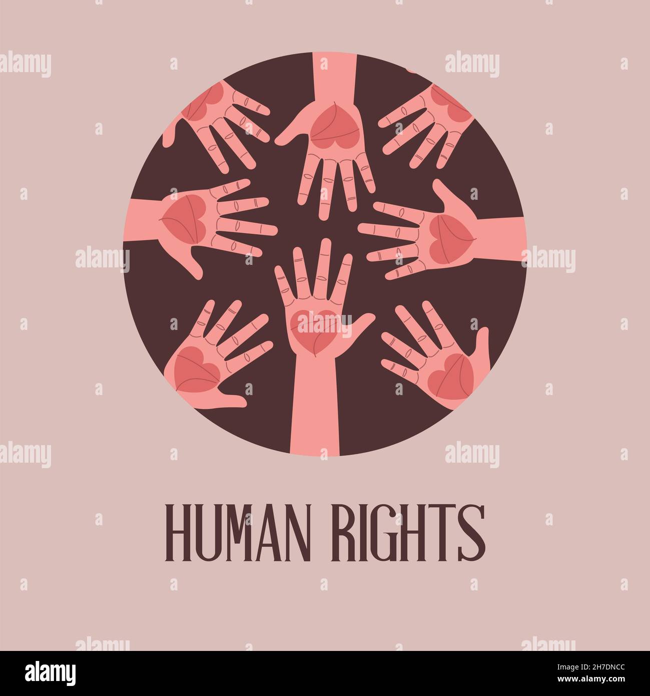 human rights activists hands Stock Vector Image & Art - Alamy