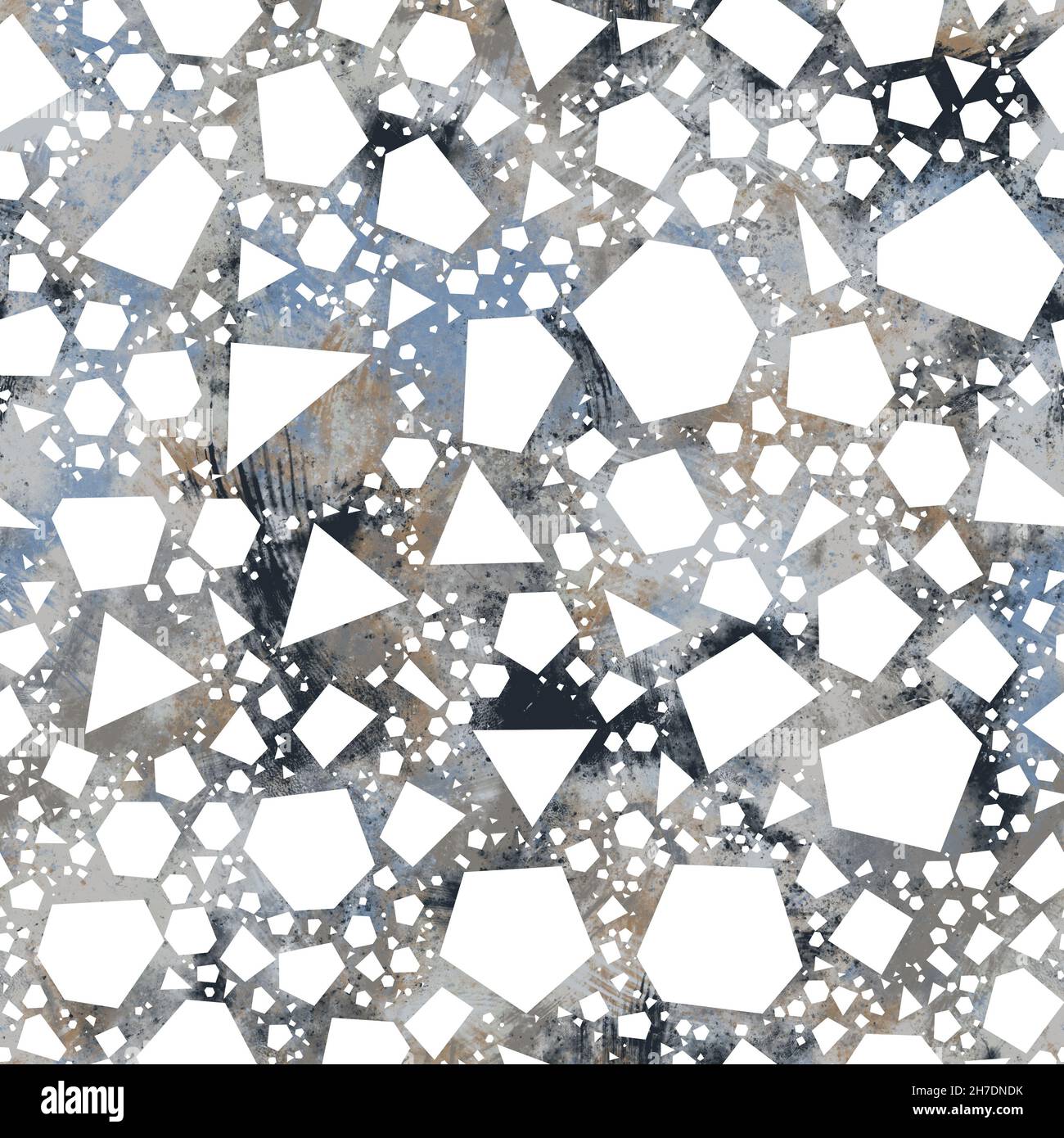 Seamless neutral and white grungy classic abstract surface pattern ...