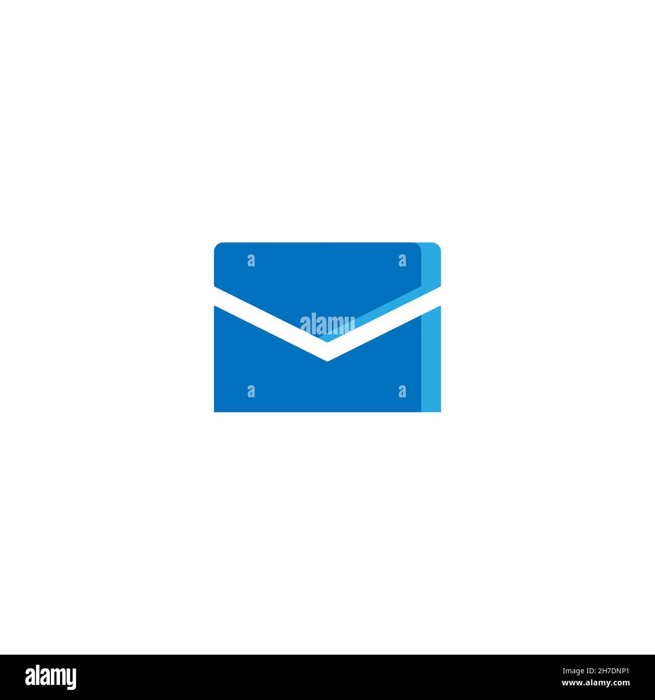 E-mail line icon. Simple style internet message poster background ...
