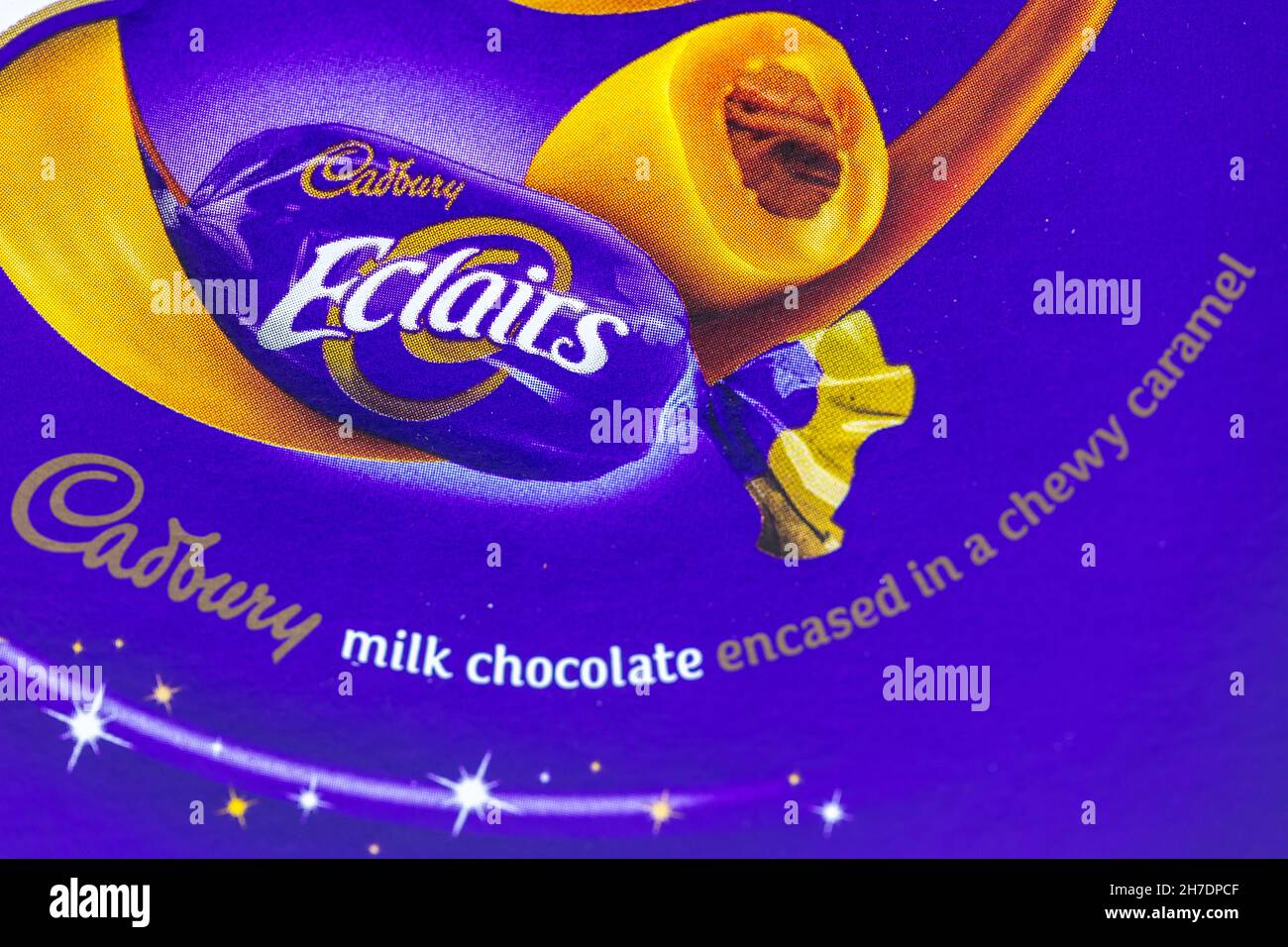 Cadbury Eclairs Chocolate Stock Photo - Alamy