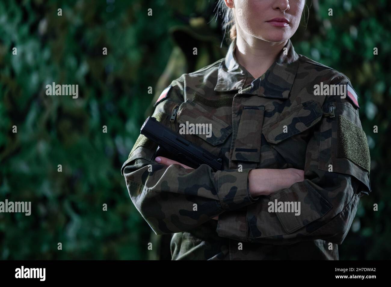 Swiss Female Soldiers