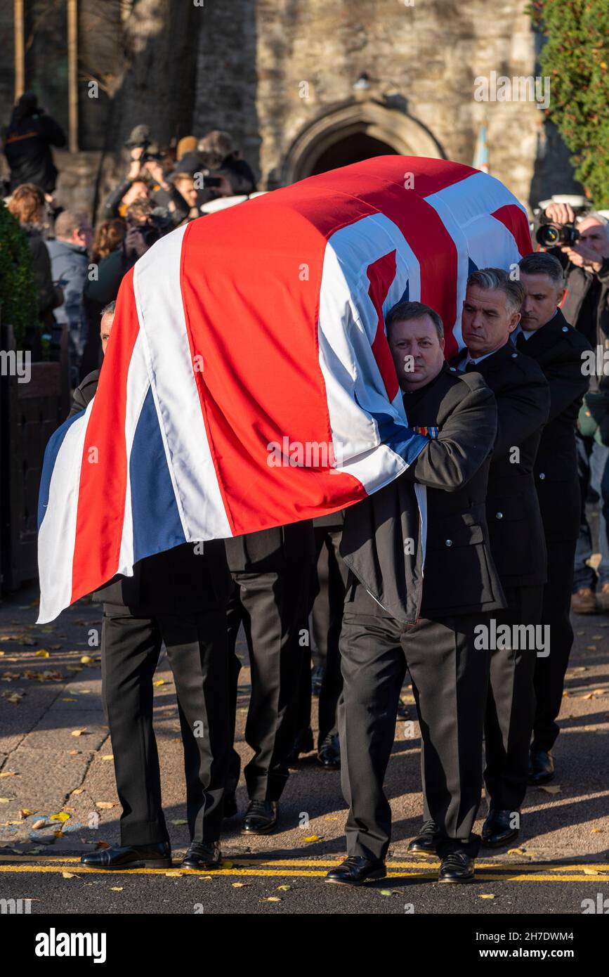 Southend on Sea, Essex, UK. 22nd Nov, 2021. The family of murdered ...