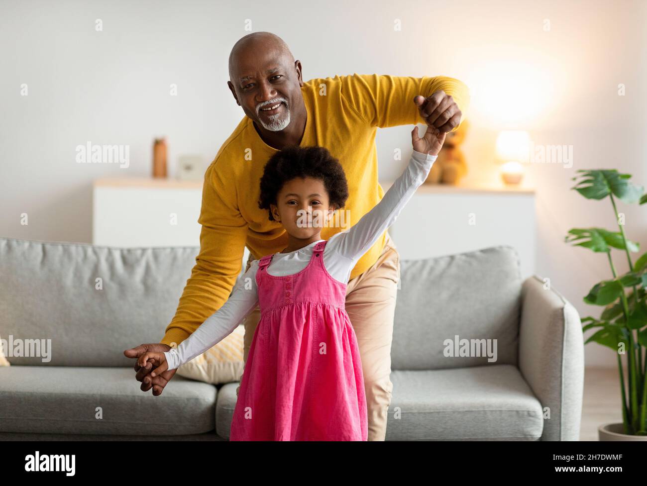 Old Black Man Dancing