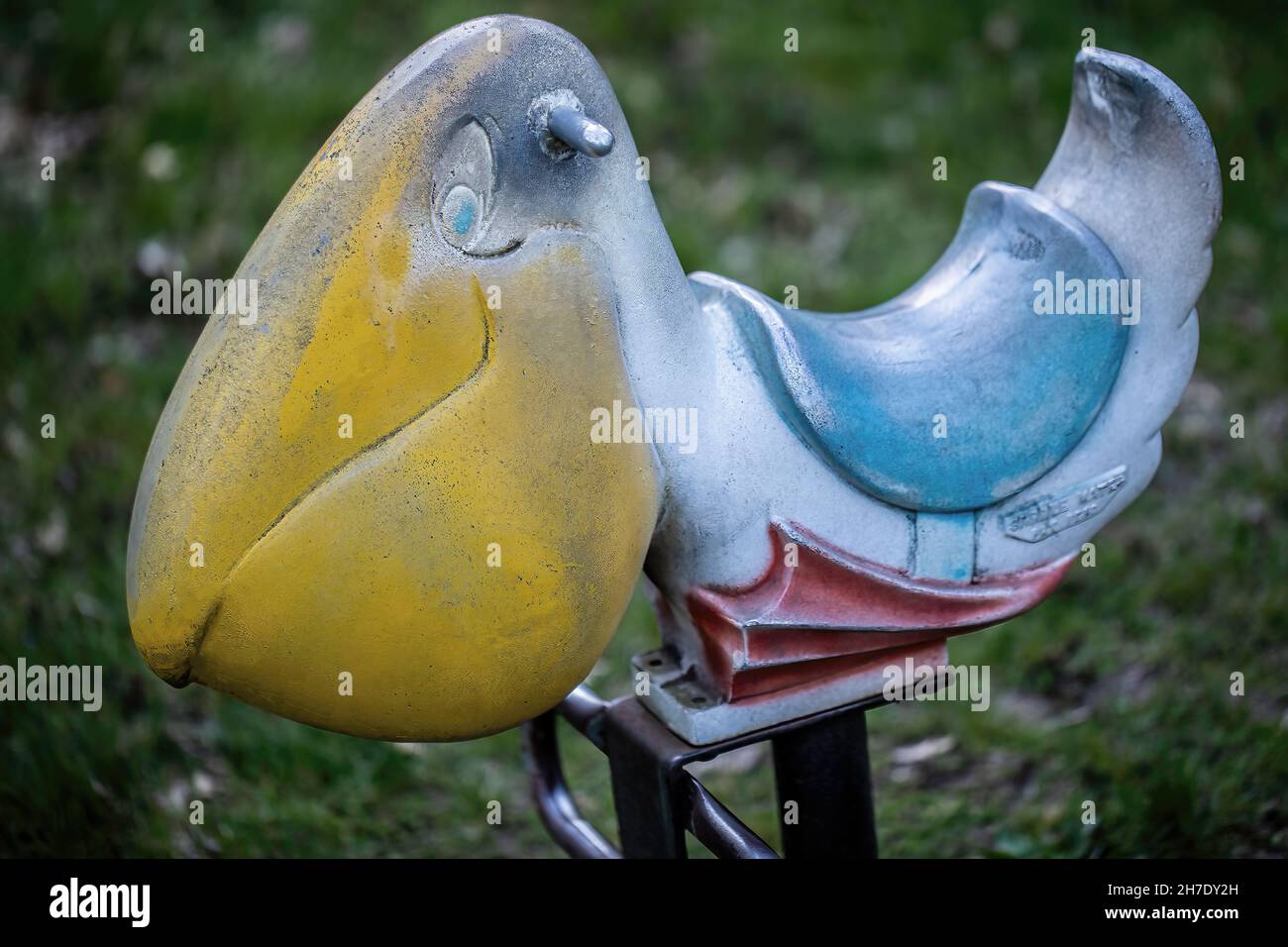Pelican spring ride playground equipment for children at the Lions Club ...