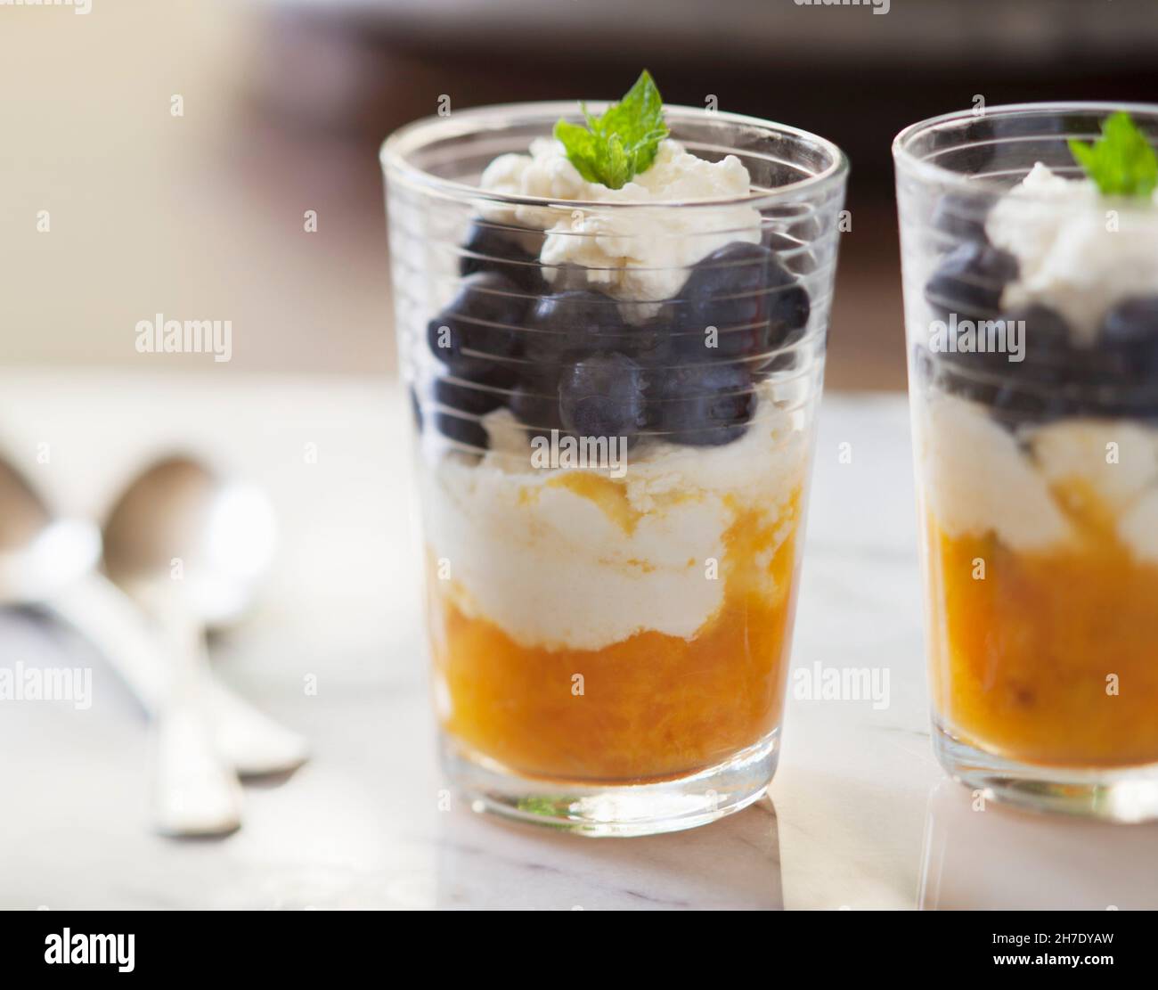Parfait glasses hi-res stock photography and images - Alamy