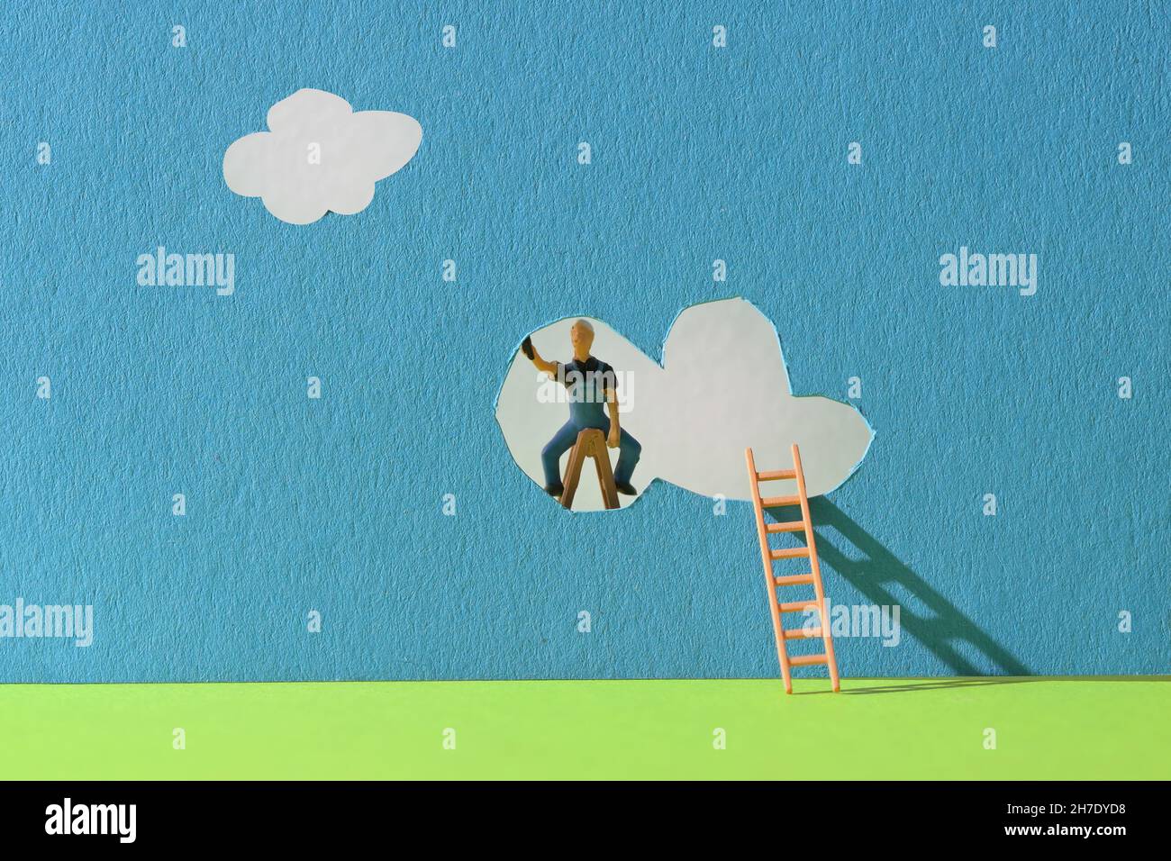 Ladder repair hi-res stock photography and images - Alamy