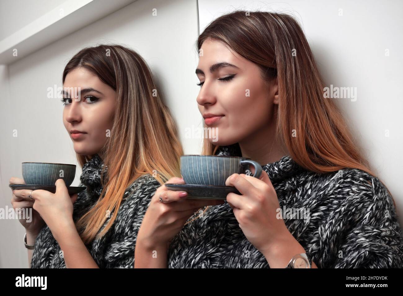 Mirror despair hi-res stock photography and images - Alamy