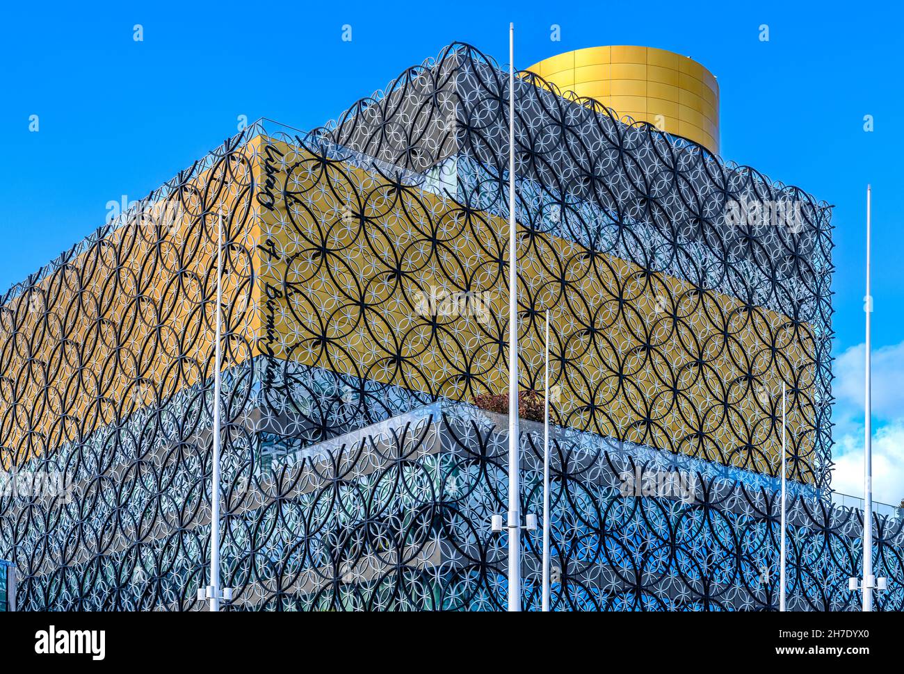 The Library of Birmingham by architects Mecanno. Completed in 2013, the ...