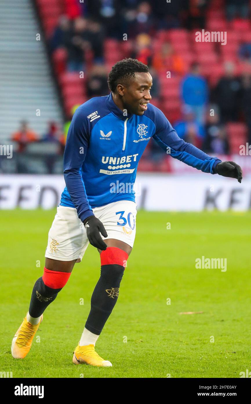 FASHION SAKALA, professional football player, playing for Rangers FC ...