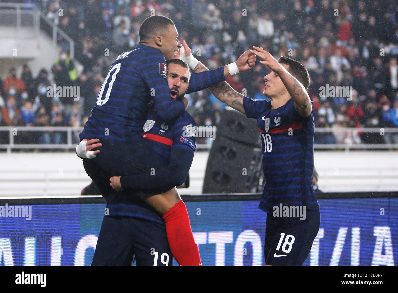 Karim benzema 2022 celebration hi-res stock photography and images - Alamy