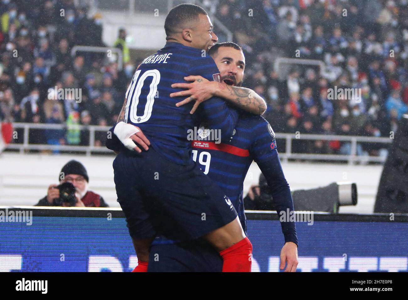 Karim benzema 2022 celebration hi-res stock photography and images - Alamy