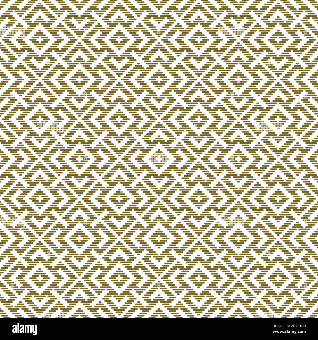 Seamless pattern based on Japanese traditional craft kogin .Stitches ...