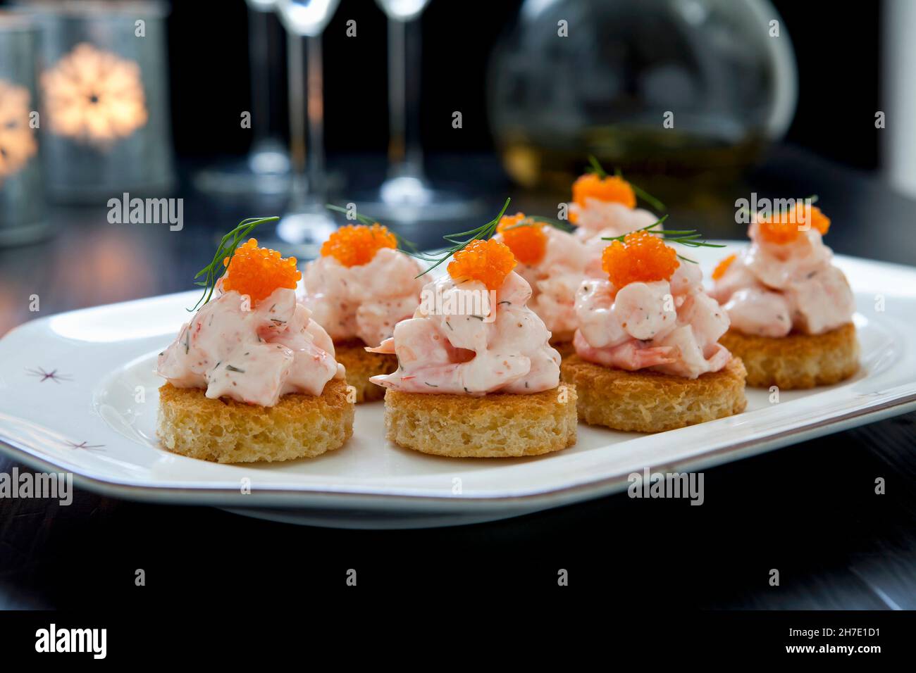 Swedish canapes hi-res stock photography and images - Alamy