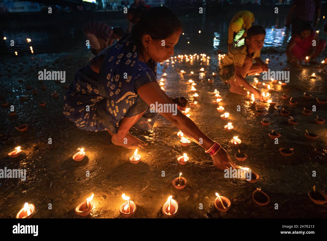 Kartik poornima festival hi-res stock photography and images - Alamy
