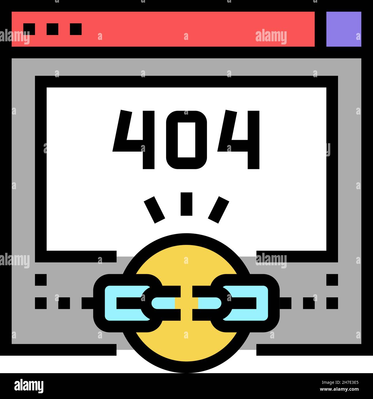 Anchor broken anchor Stock Vector Images - Alamy