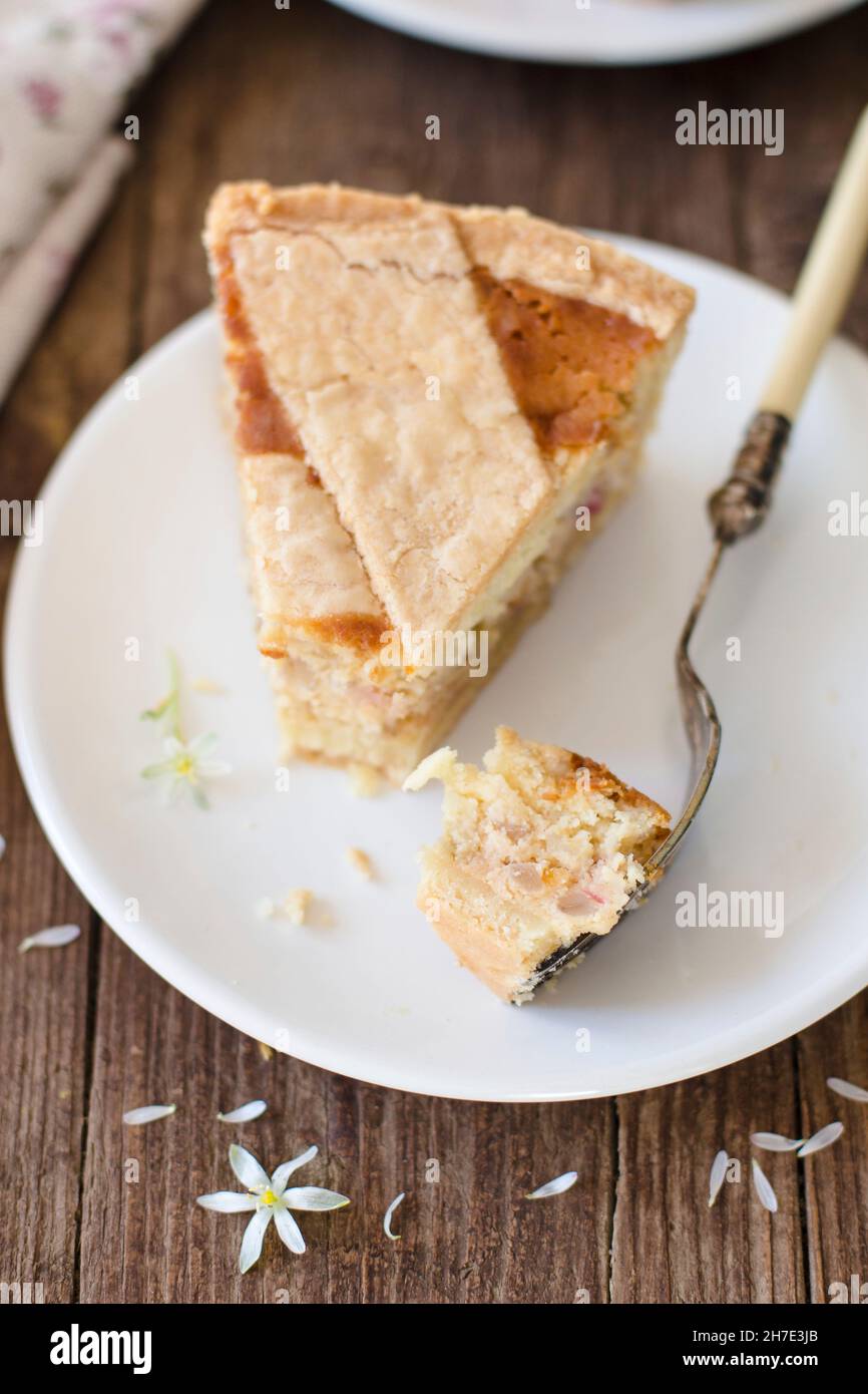 Italian Pastiera Tart Stock Photo - Alamy
