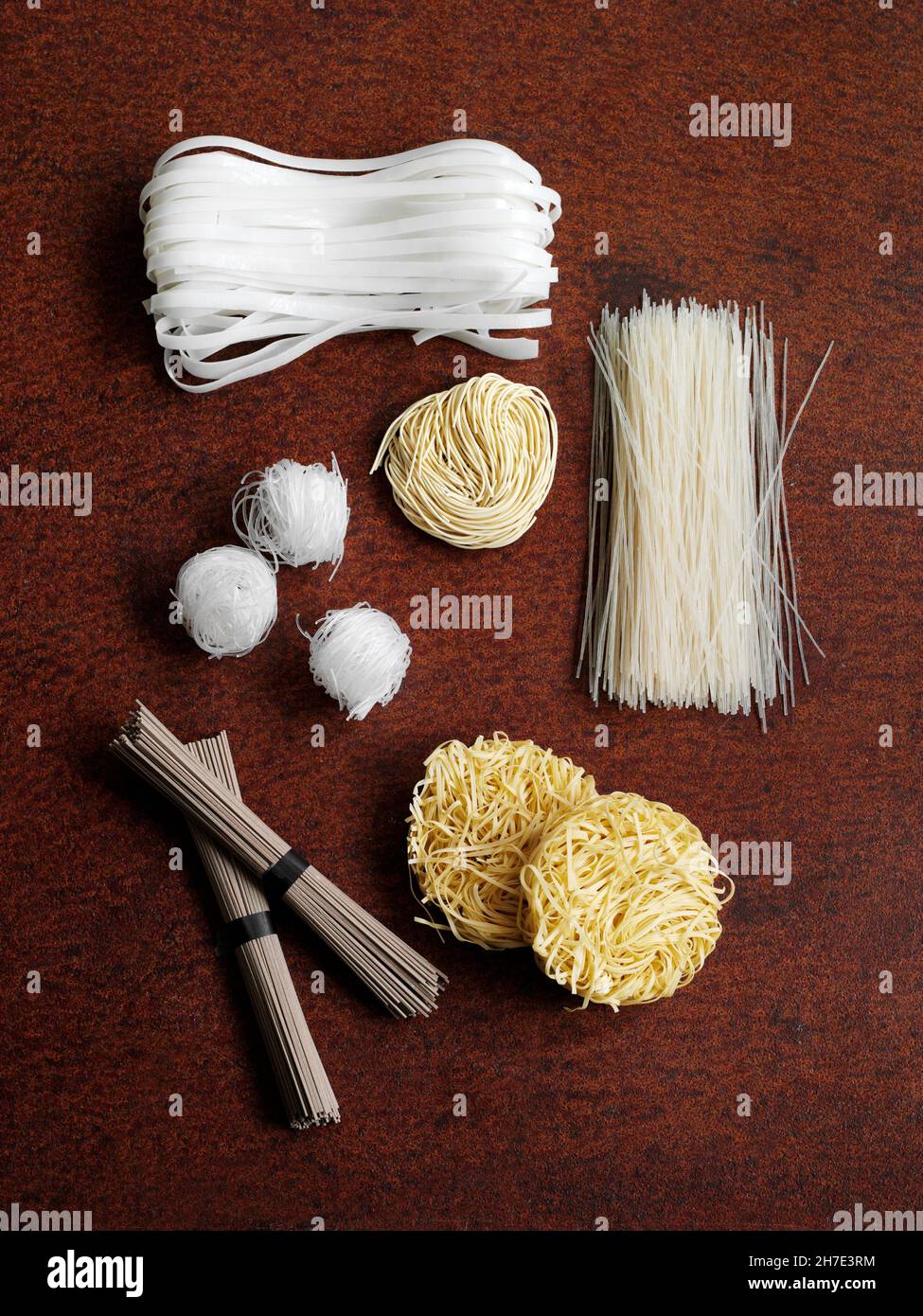 Various types of rice noodles hi-res stock photography and images - Alamy