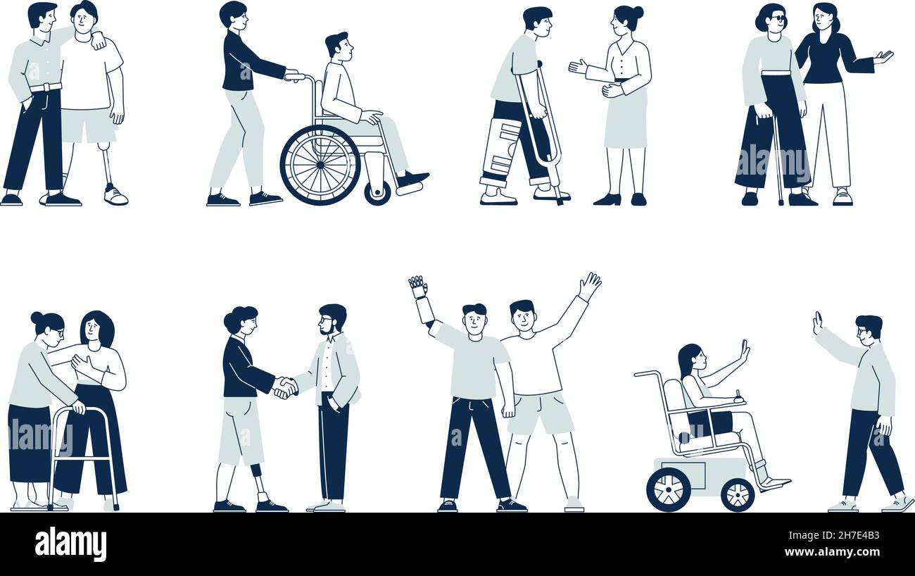 Friends. people, diverse relationships. Boy and girl, student in ...