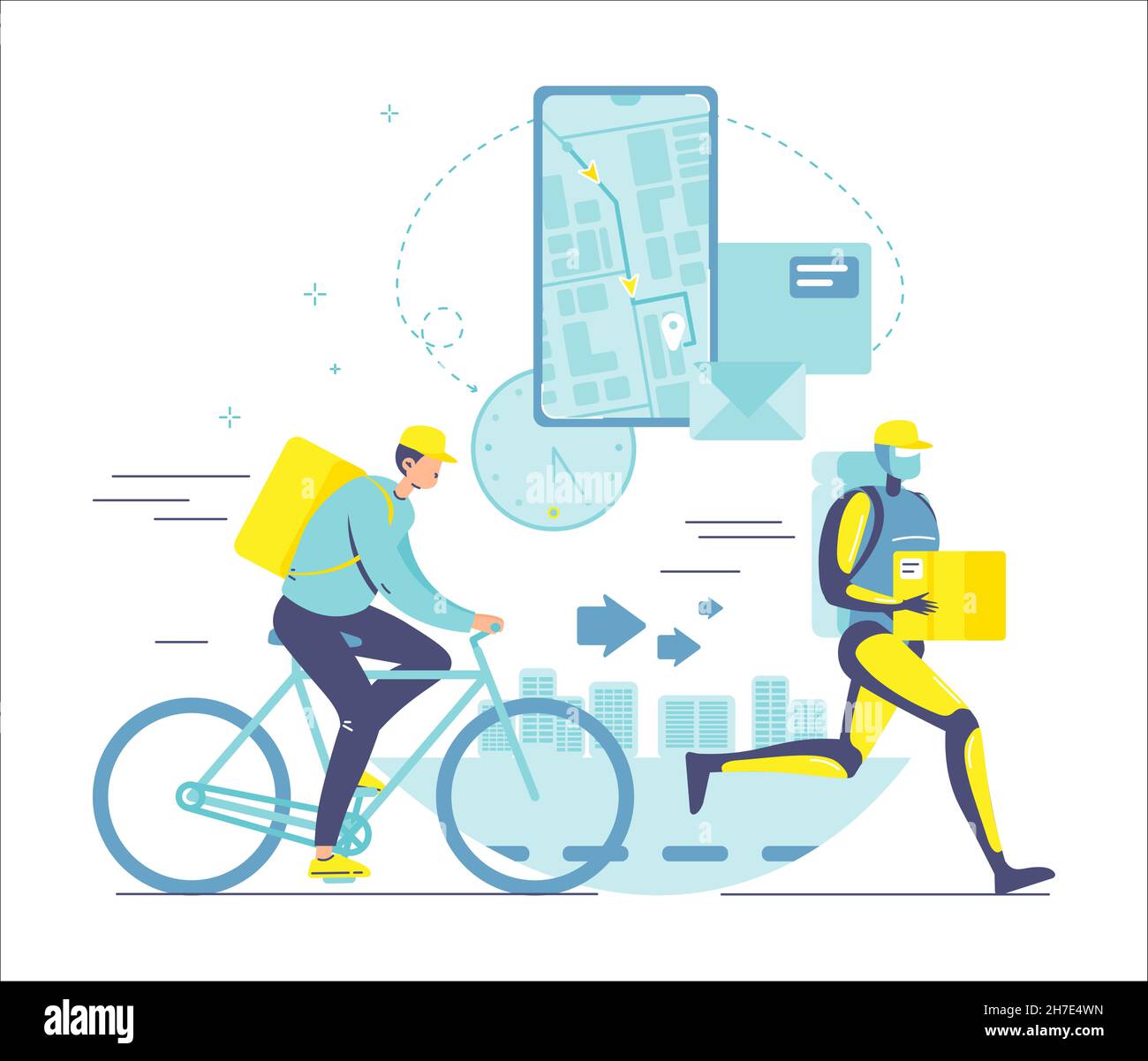 Man vs technology hi-res stock photography and images - Alamy