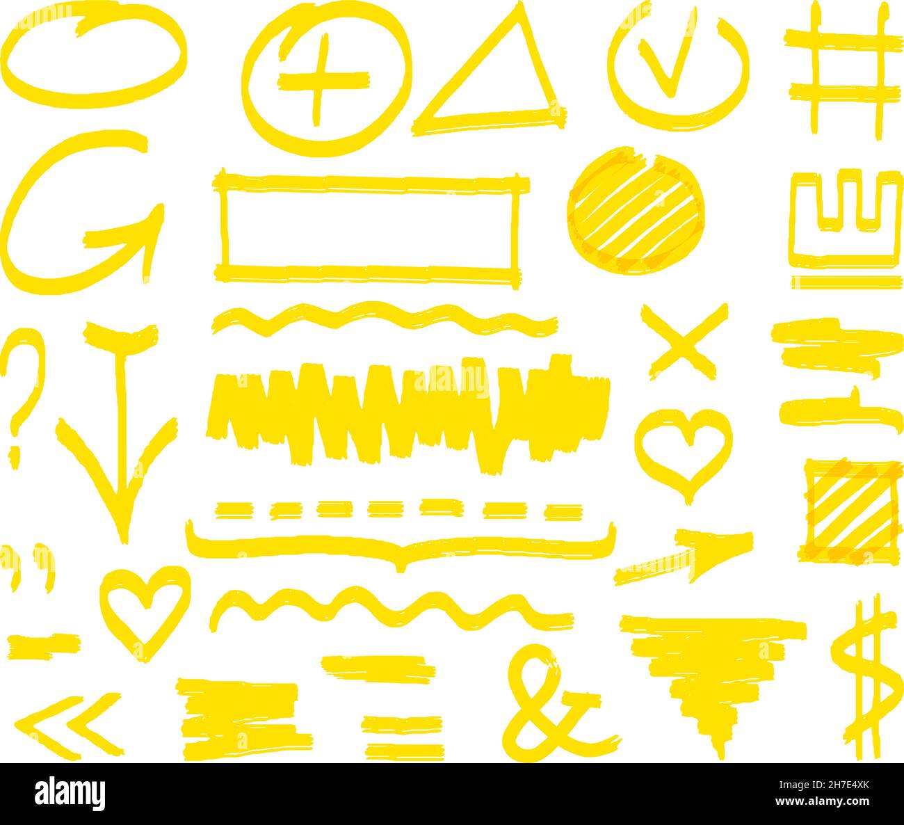 Highlighting notes Stock Vector Images - Alamy