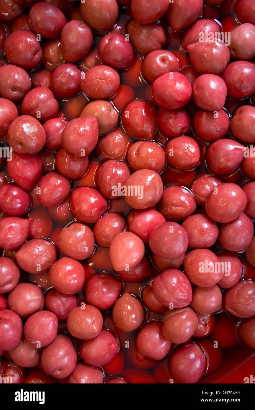 Pickled ume (Japan Stock Photo - Alamy