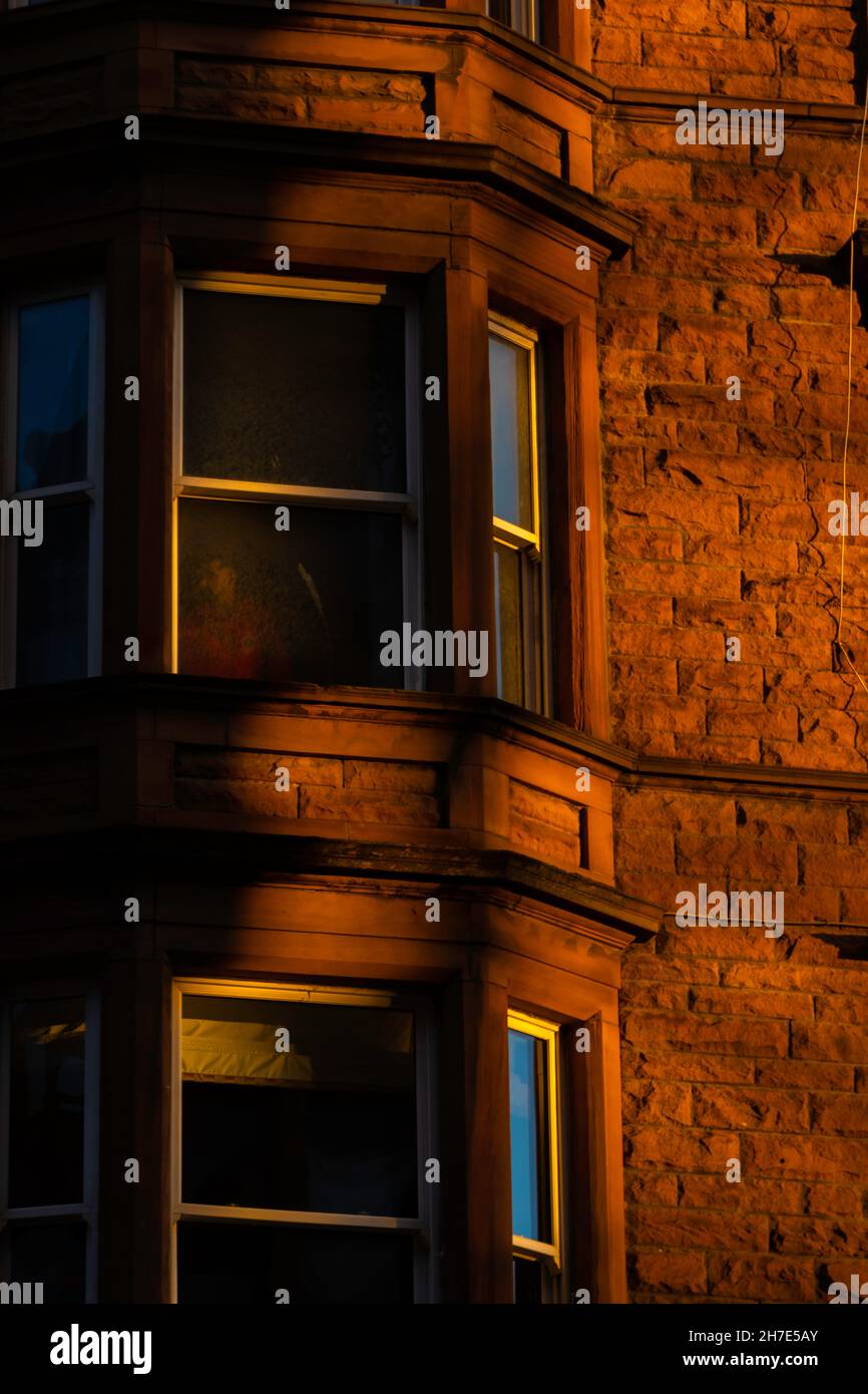 Glasgow building shadow hi-res stock photography and images - Alamy