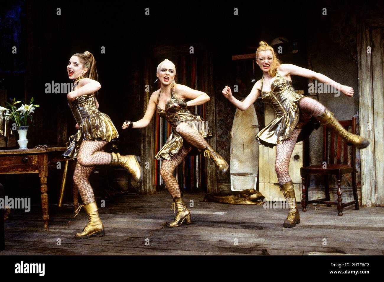 l-r: Katie Tyrrell (Miss Kerosene), Trevyn McDowell (Rio Sparks ...