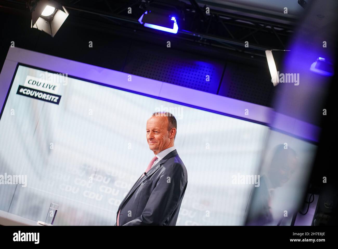 Berlin, Germany. 22nd Nov, 2021. Friedrich Merz, CDU member of the ...