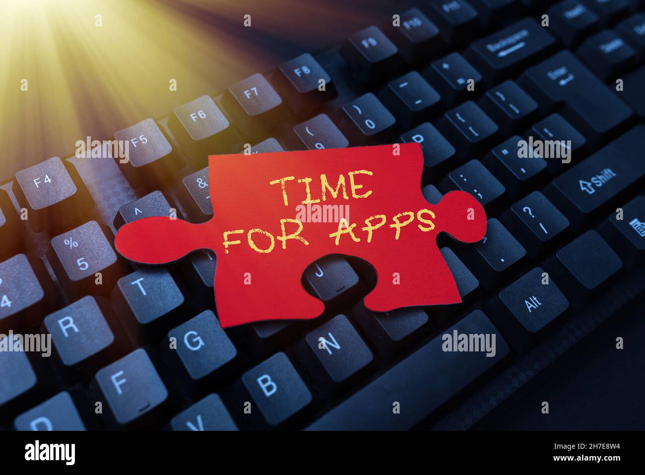 Conceptual display Time For Apps. Internet Concept make use of ...