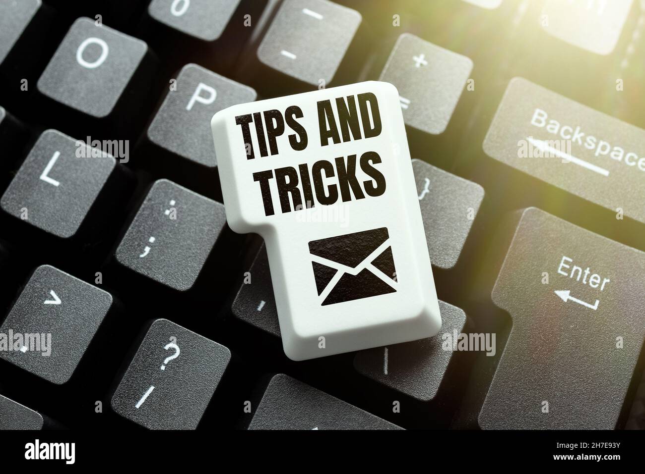 Conceptual Display Tips And Tricks Word Written On Means Piece Advice