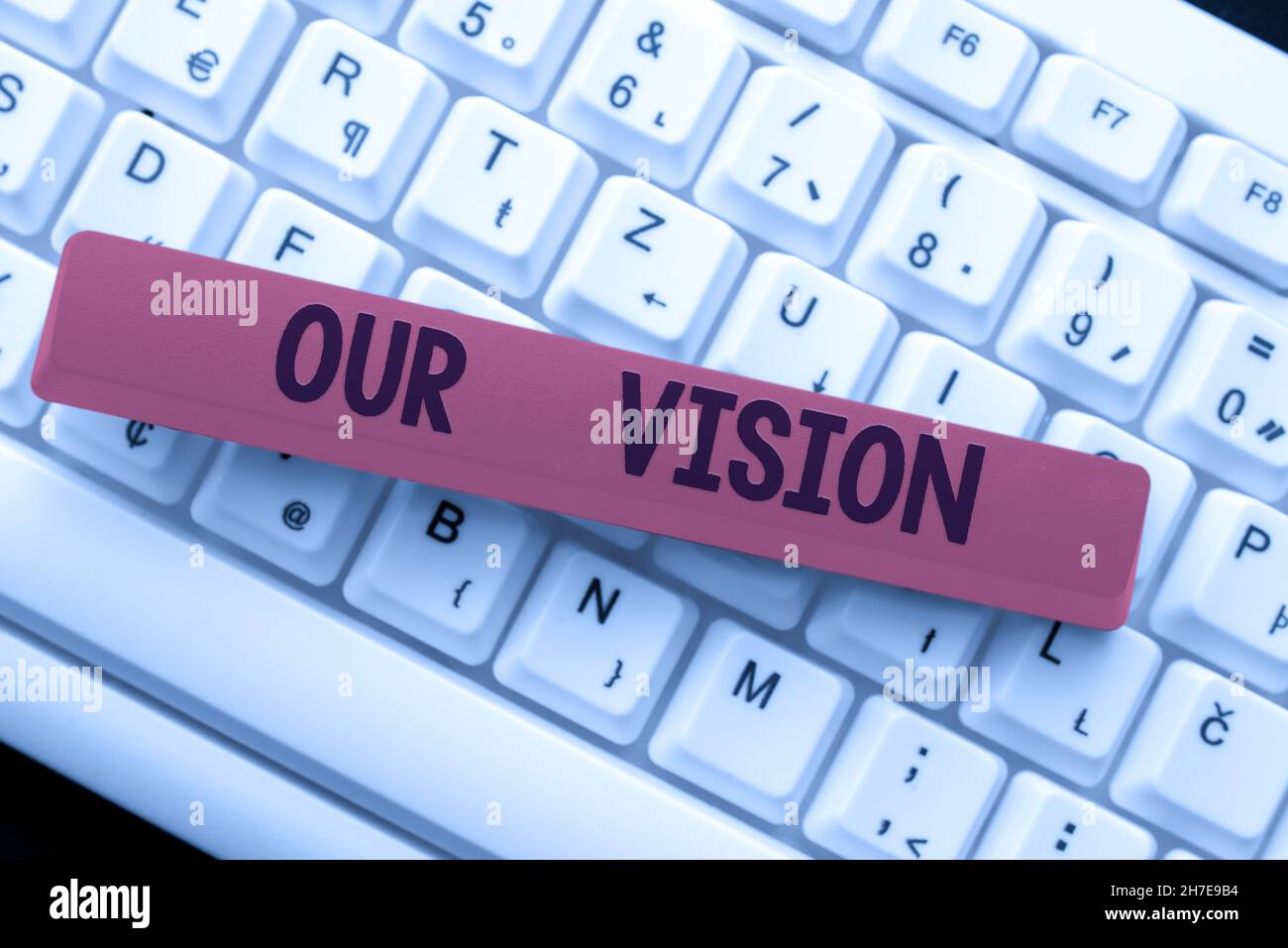 Conceptual display Our Vision. Word for serves as clear guide for ...