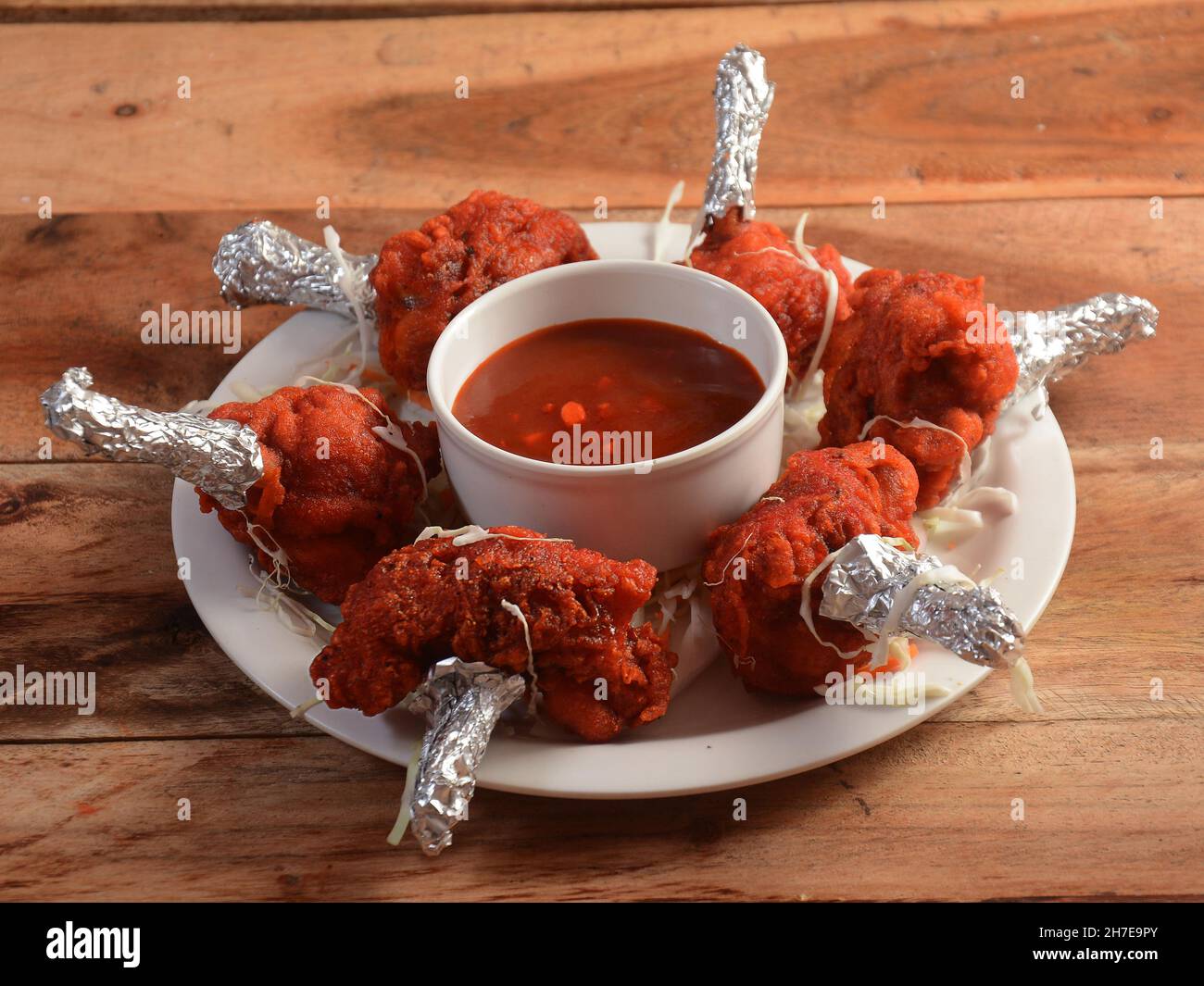 Schezwan chicken lollipop hi-res stock photography and images - Alamy
