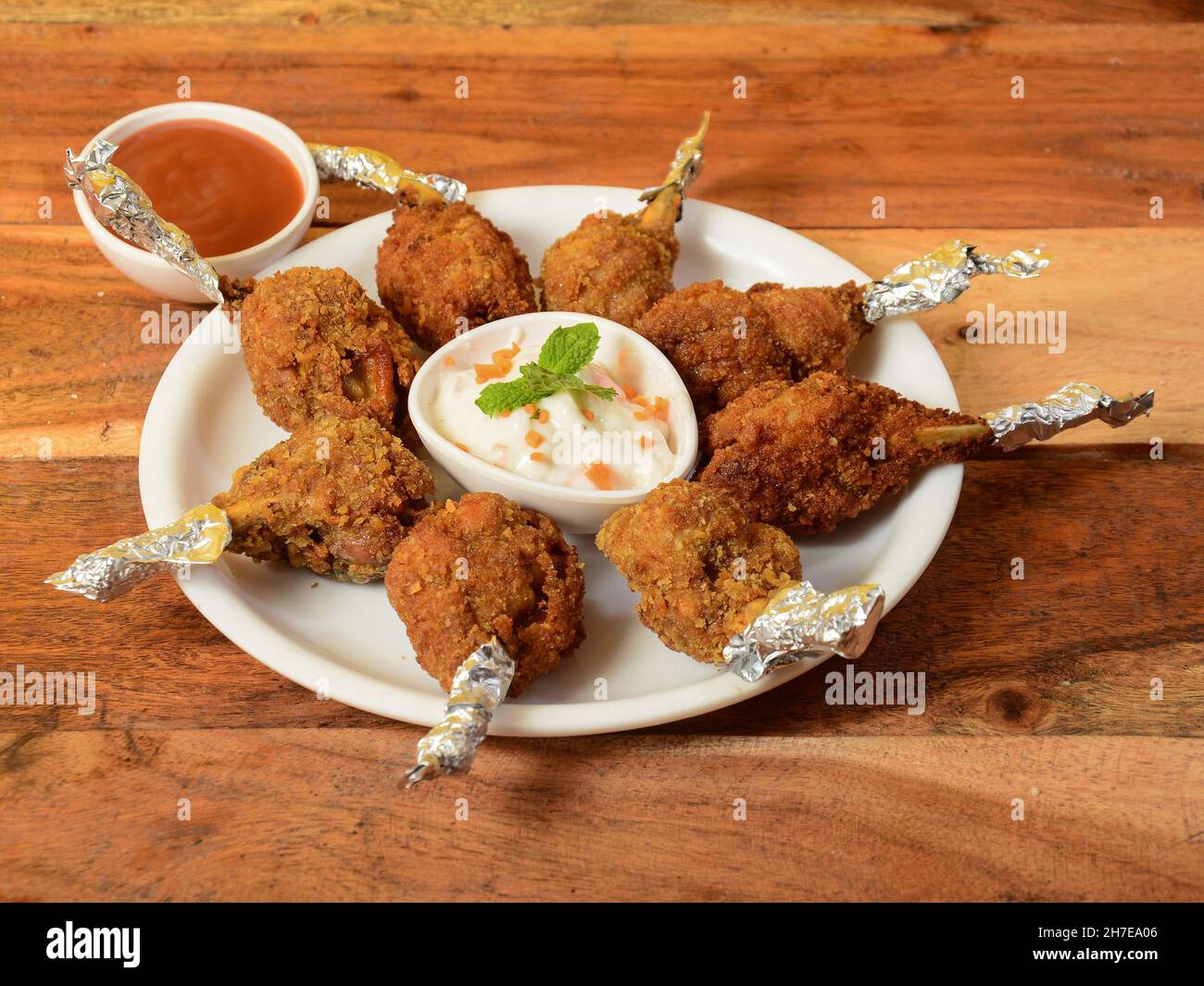 Chicken lollipop hi-res stock photography and images - Alamy