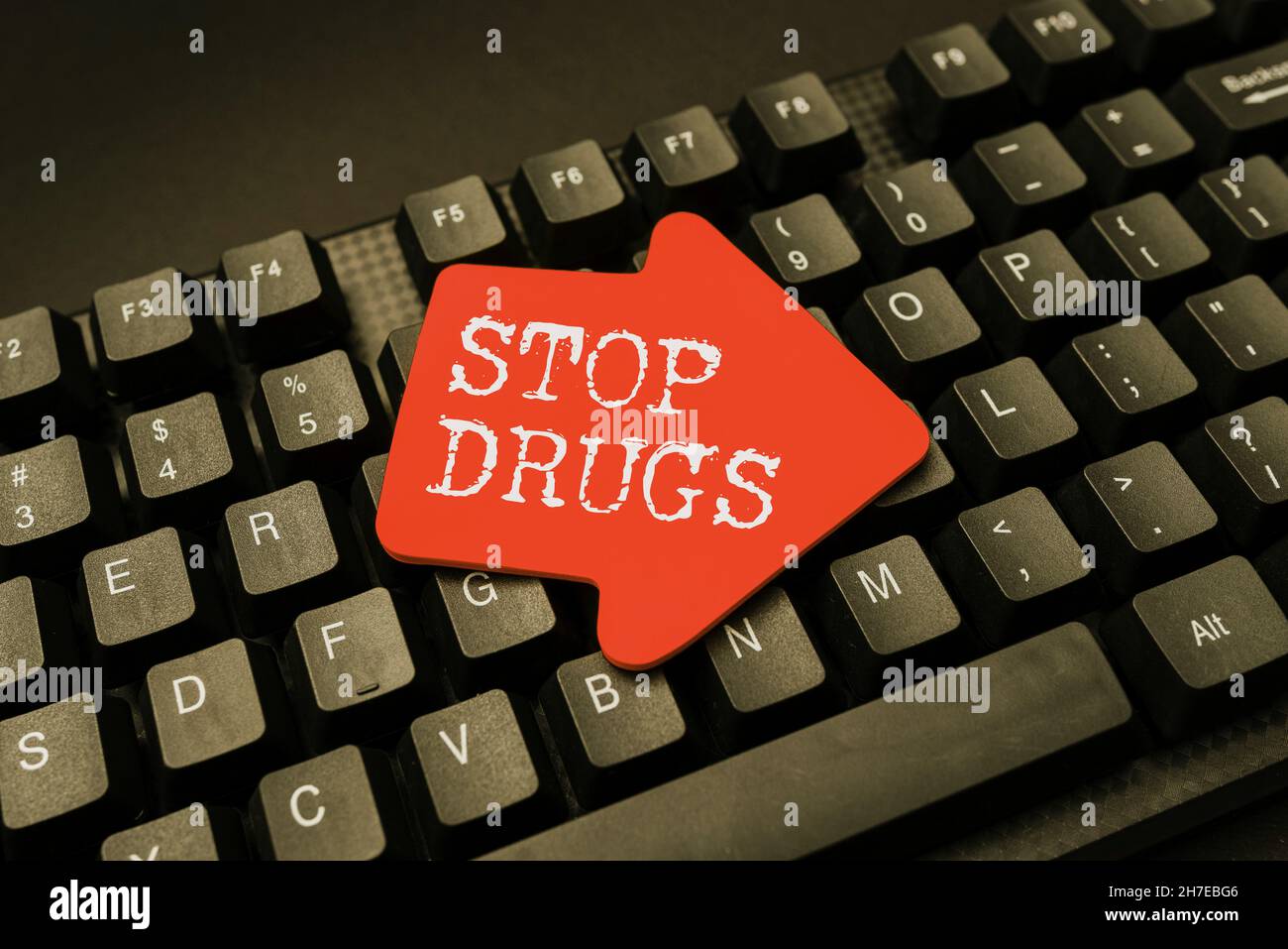 Inspiration showing sign Stop Drugs. Concept meaning put an end on ...