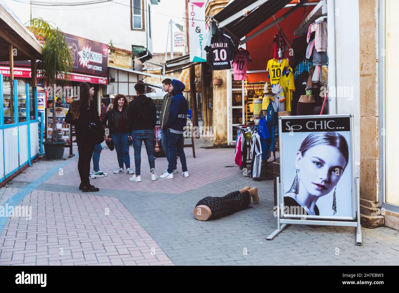 North Nicosia, Turkish Republic of Northern Cyprus - February 27, 2019 ...