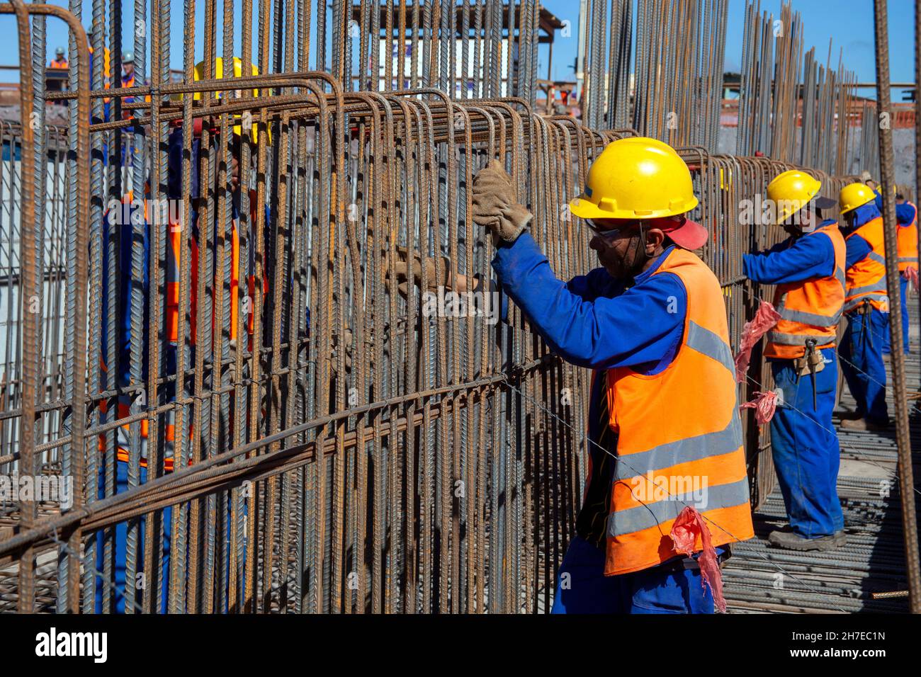 Large construction, bridges, buildings, industry execution of the ...