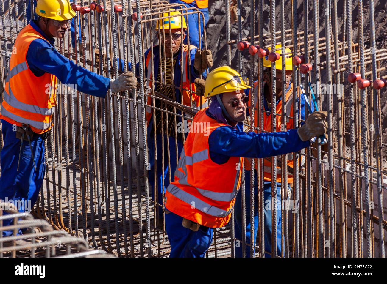 Large construction, bridges, buildings, industry execution of the ...
