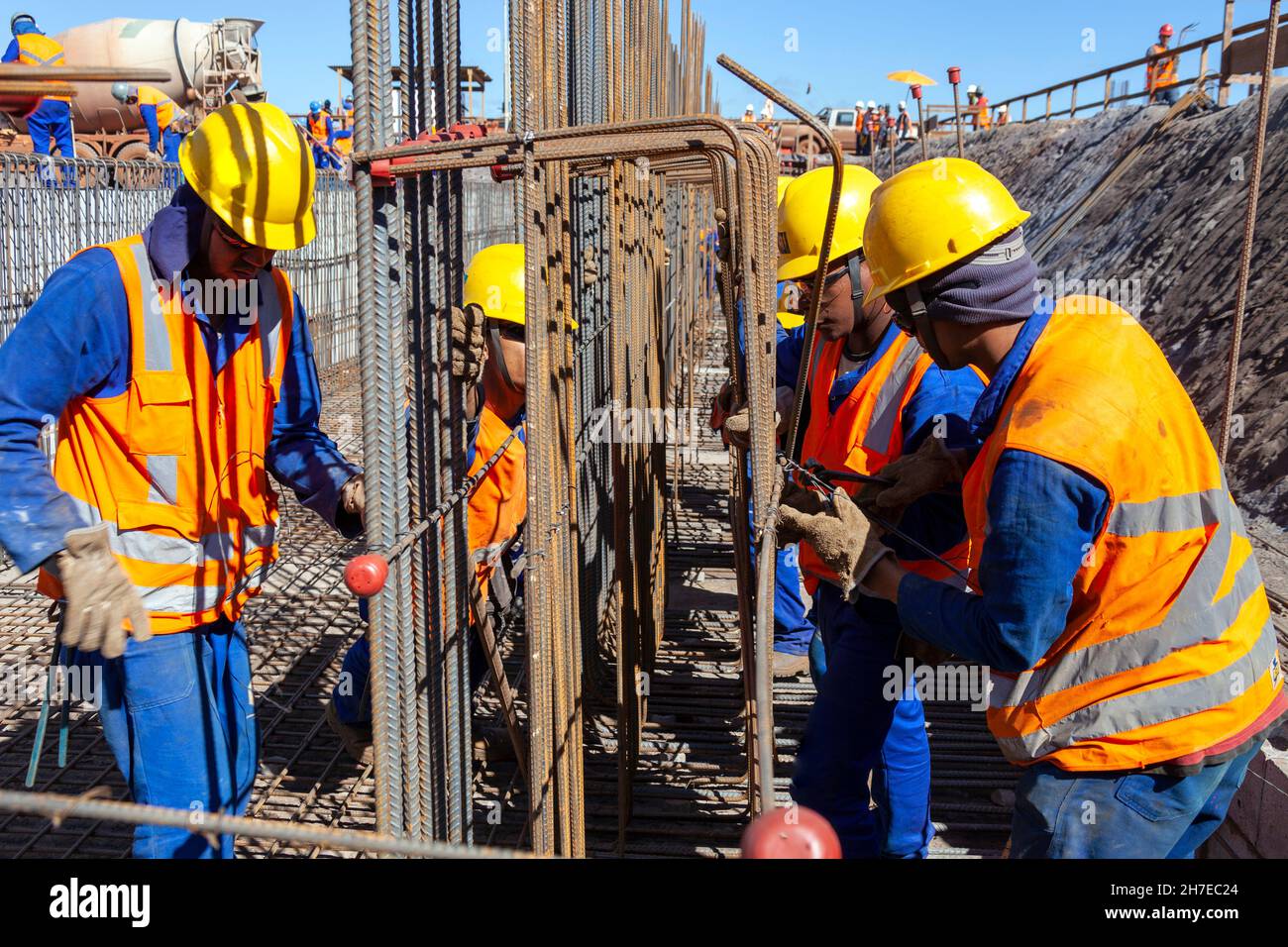 Large construction, bridges, buildings, industry execution of the ...