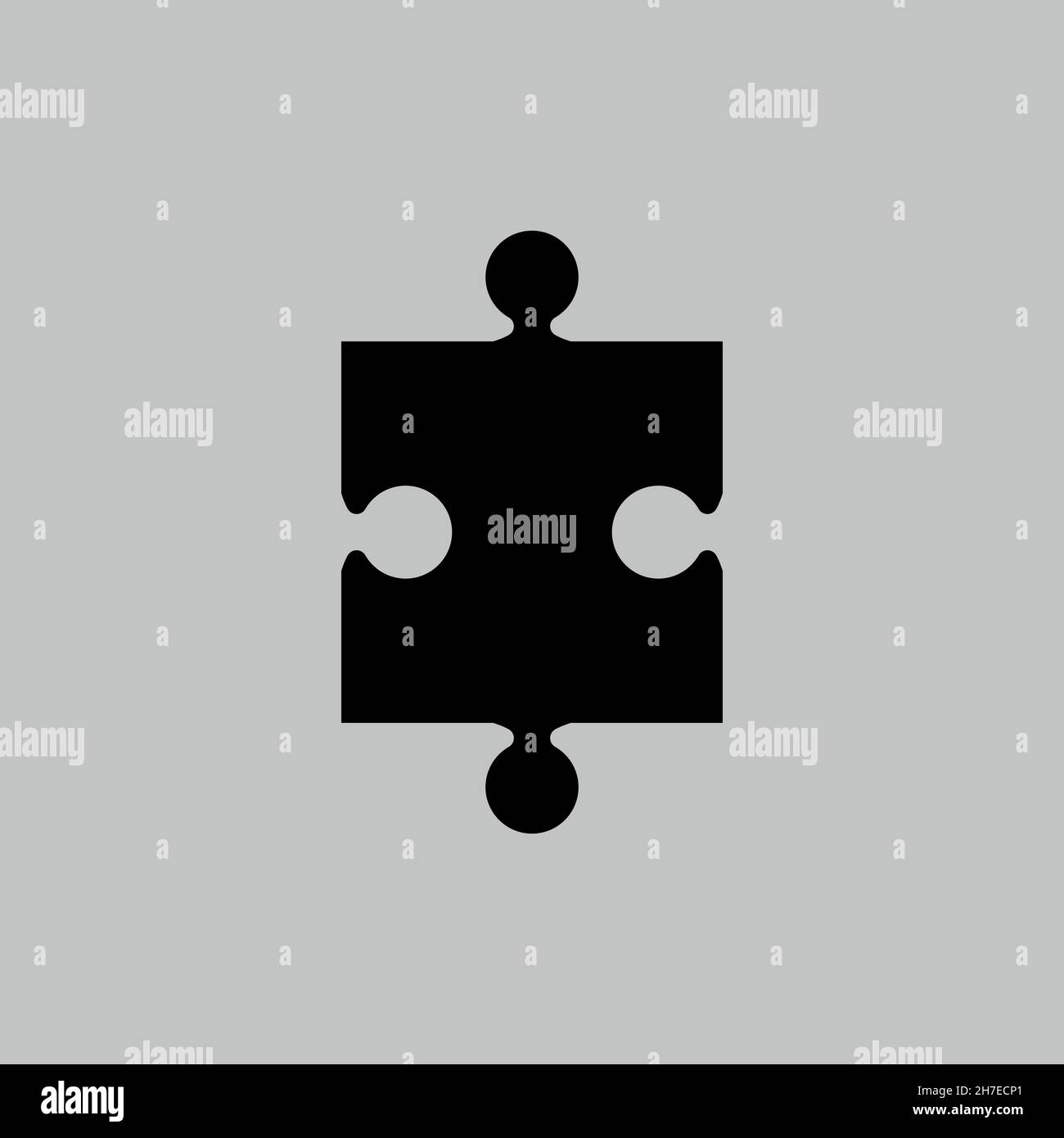 Puzzle icon. Business strategy symbol. Logo design element Stock Vector ...